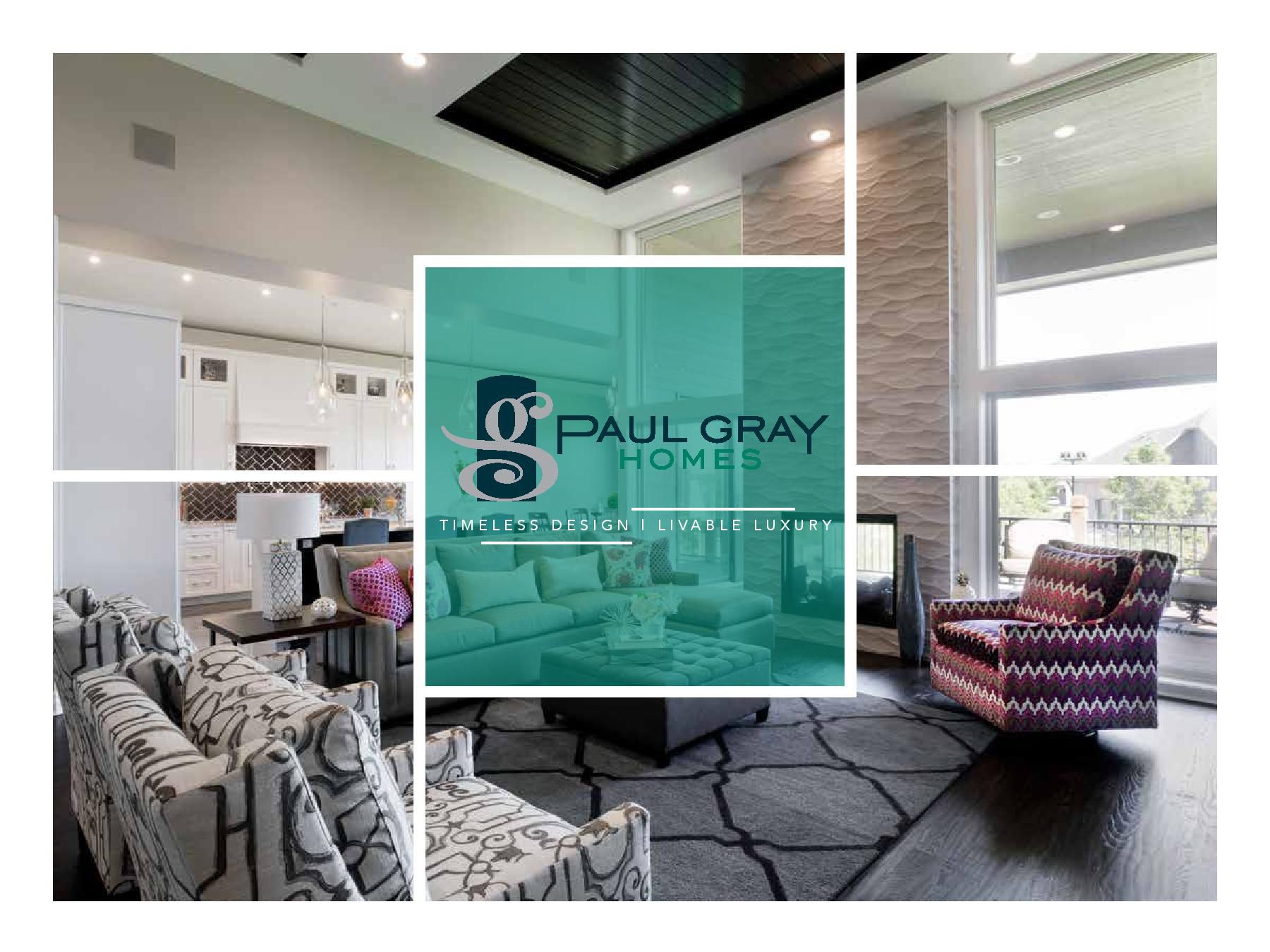 Paul Gray Homes | New Home Builder | Wichita KS - Paul Gray Homes