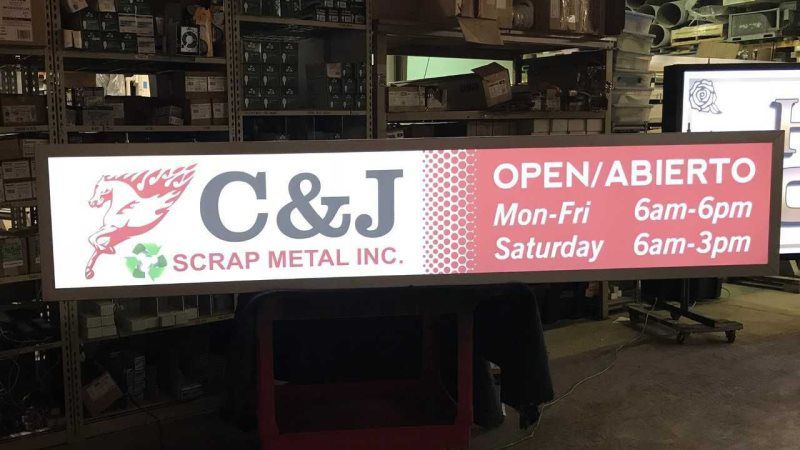 Cabinet Signs - Omega Sign and Lighting